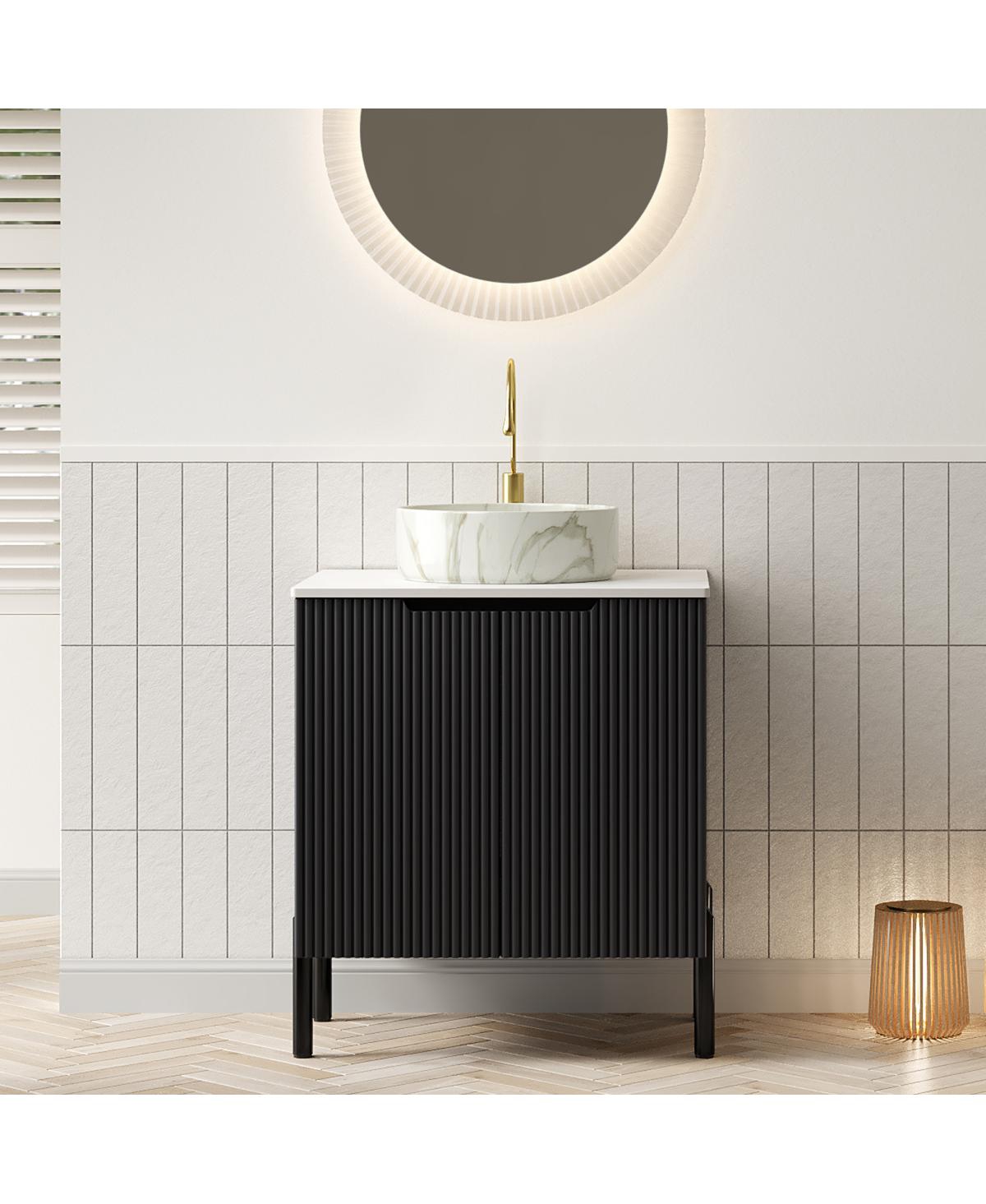 Click here for Sillysis 24 Inch Modern Bathroom Vanity  Sintered... prices