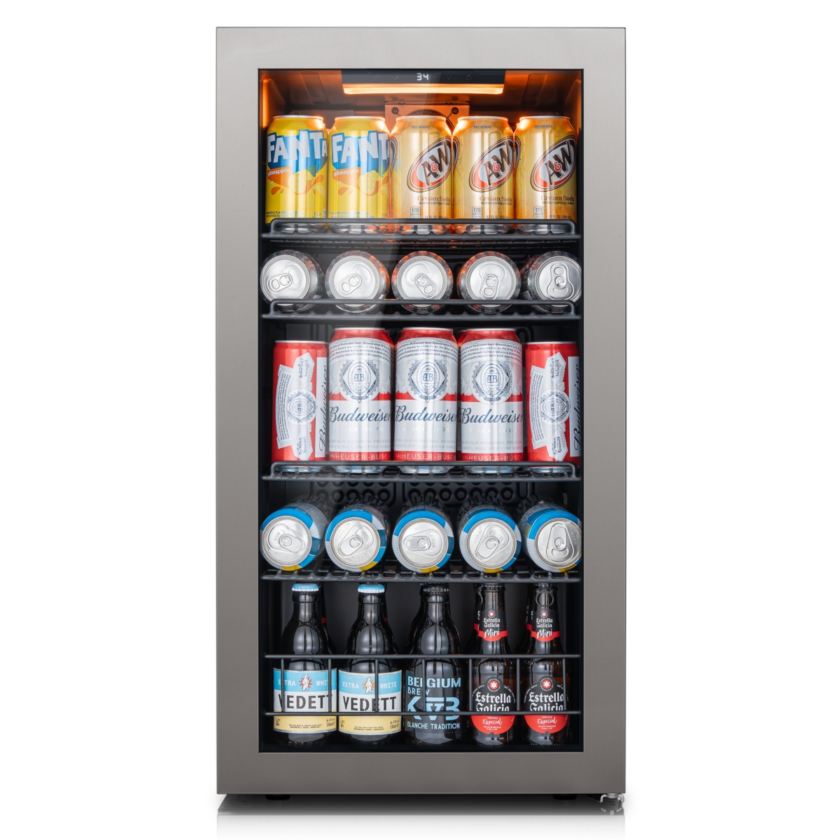 Click here for CaLefort Beverage Refrigerator Cooler  105-Can Min... prices