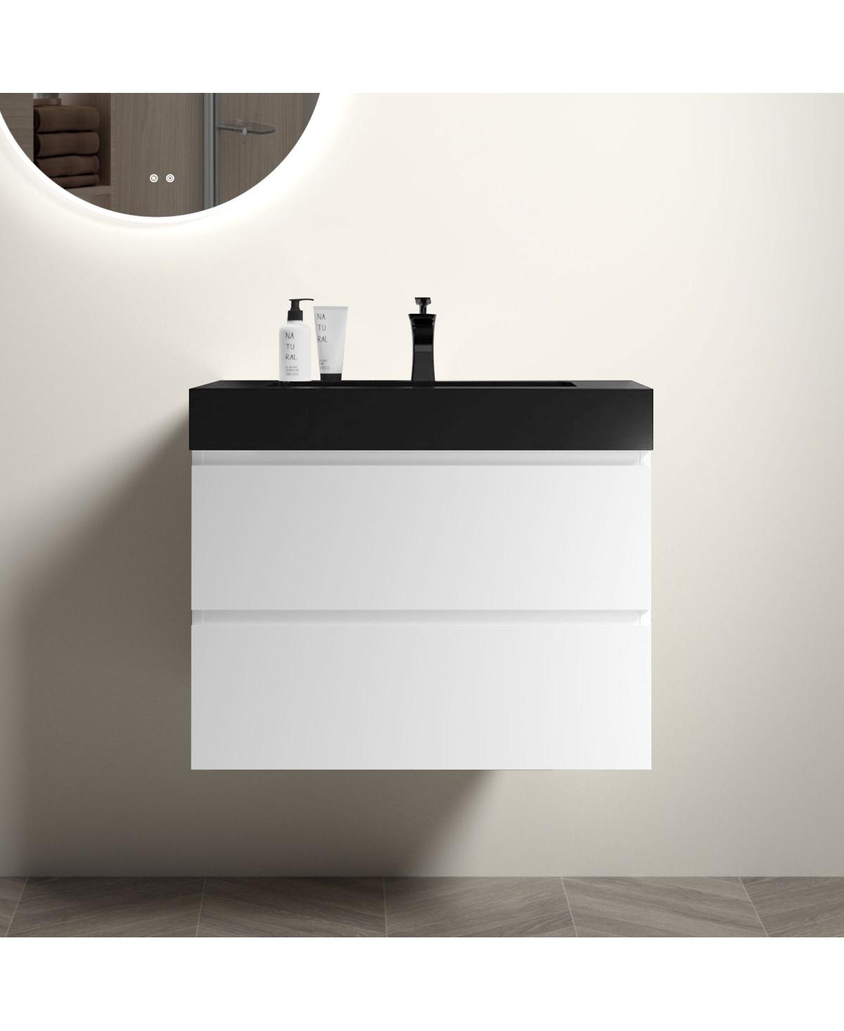 Click here for Sillysis 30 Floating Bathroom Vanity with Sink  Wa... prices