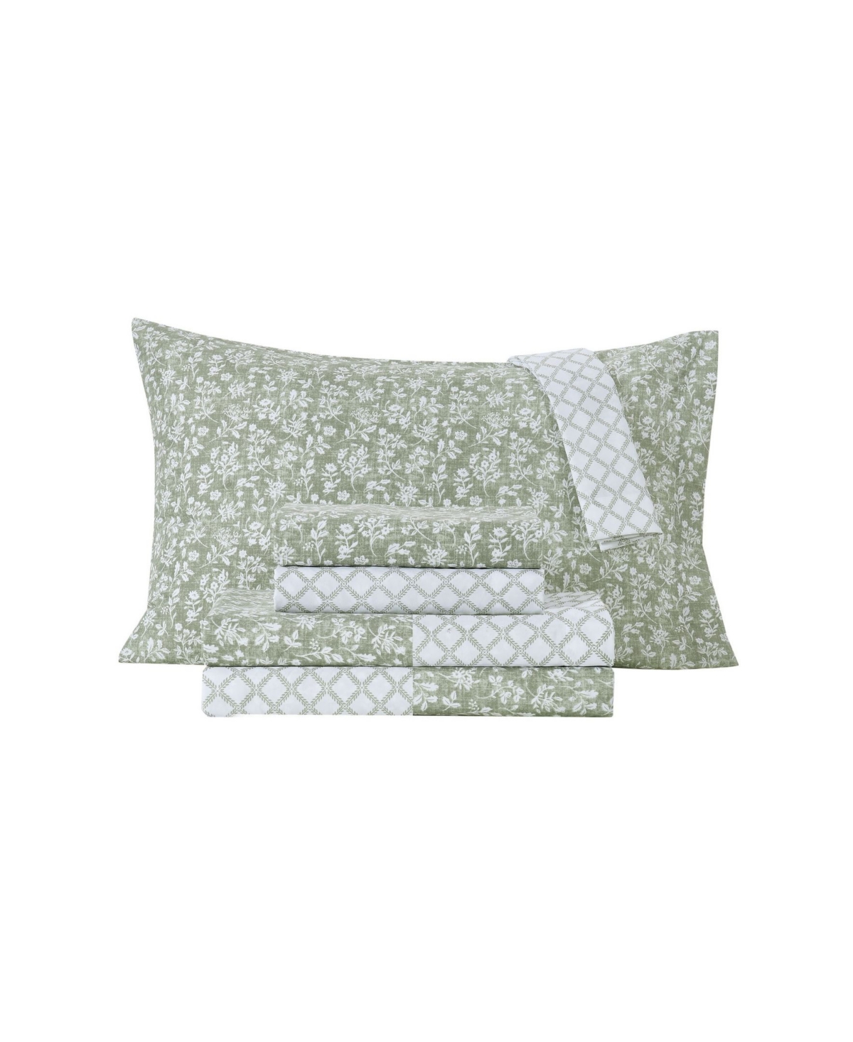 Click here for Turnstyle Pergola Reversible 6-Pc. Sheet Set  Quee... prices