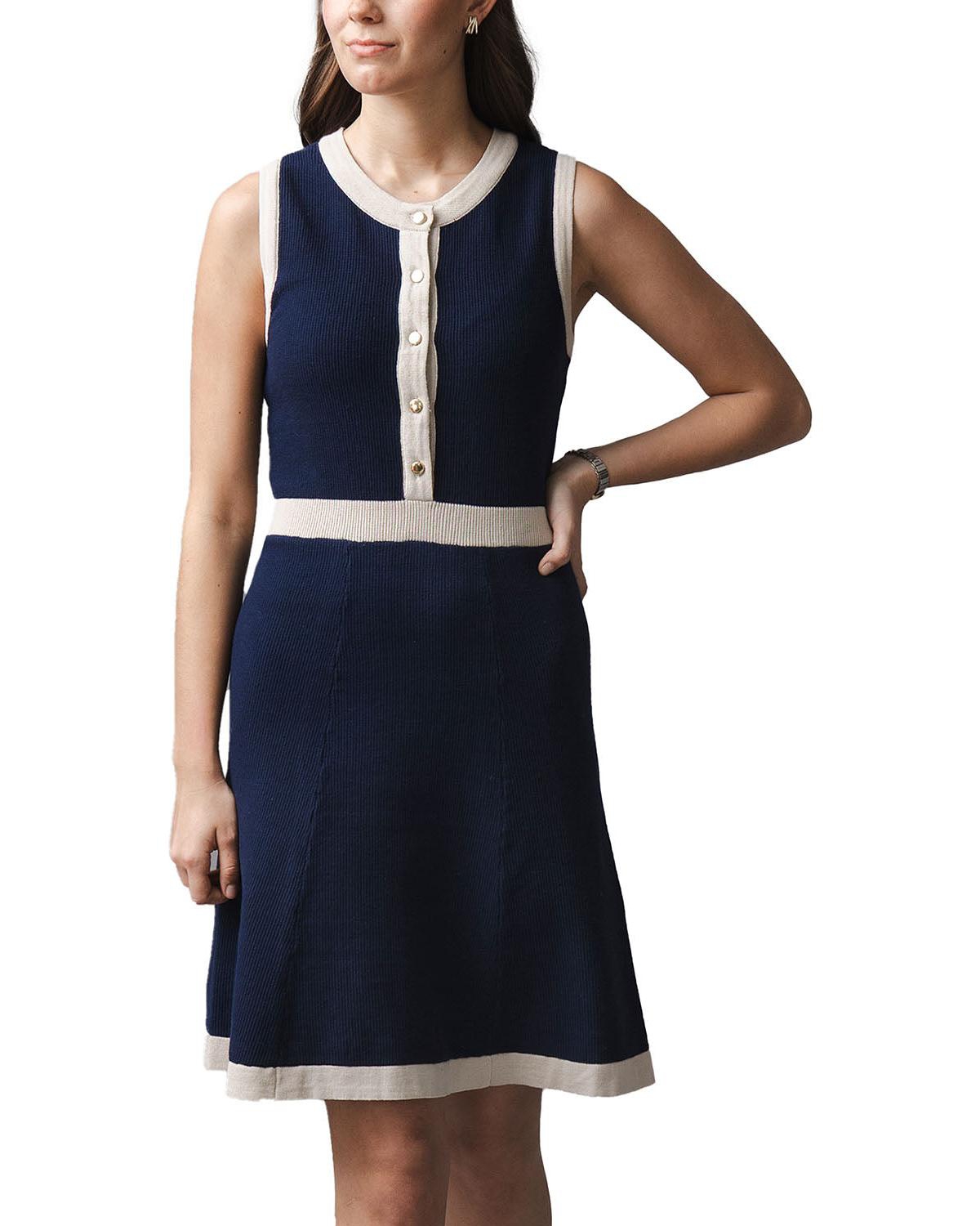 Click here for Hope & Henry Womens Organic Sleeveless Button Fron... prices