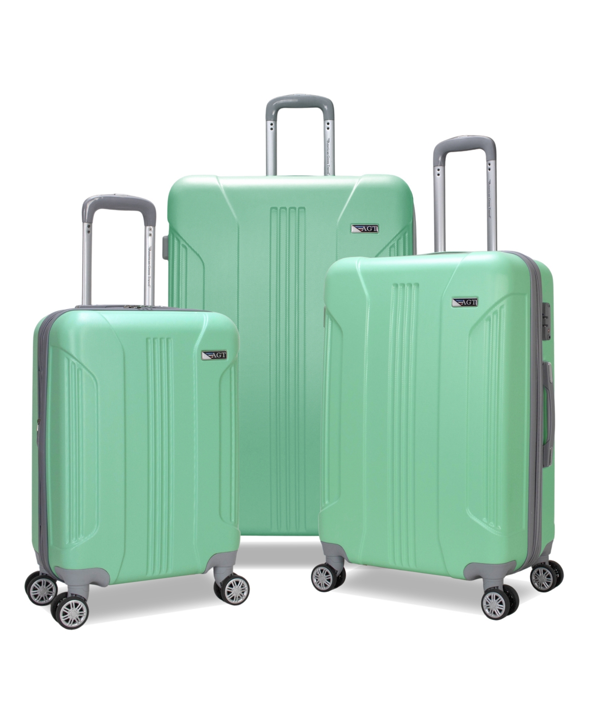 Click here for Denali S. 3-Pc. Anti-theft Hardside Luggage Set -... prices