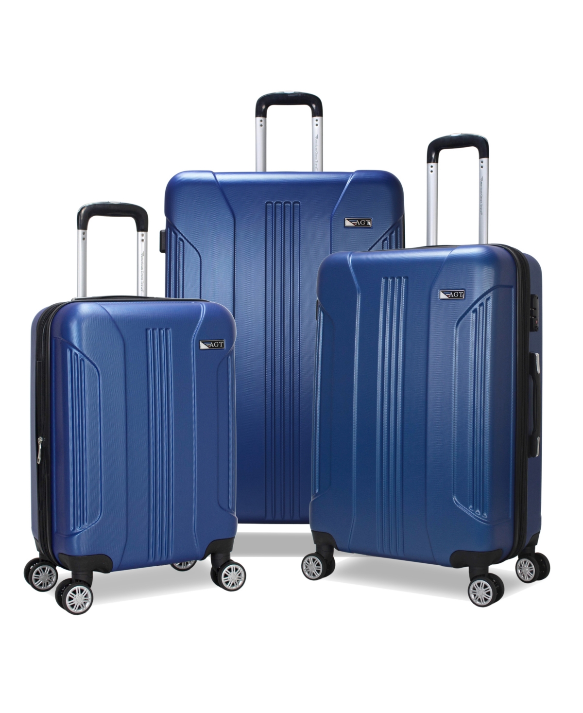 Click here for Denali S. 3-Pc. Anti-theft Hardside Luggage Set -... prices