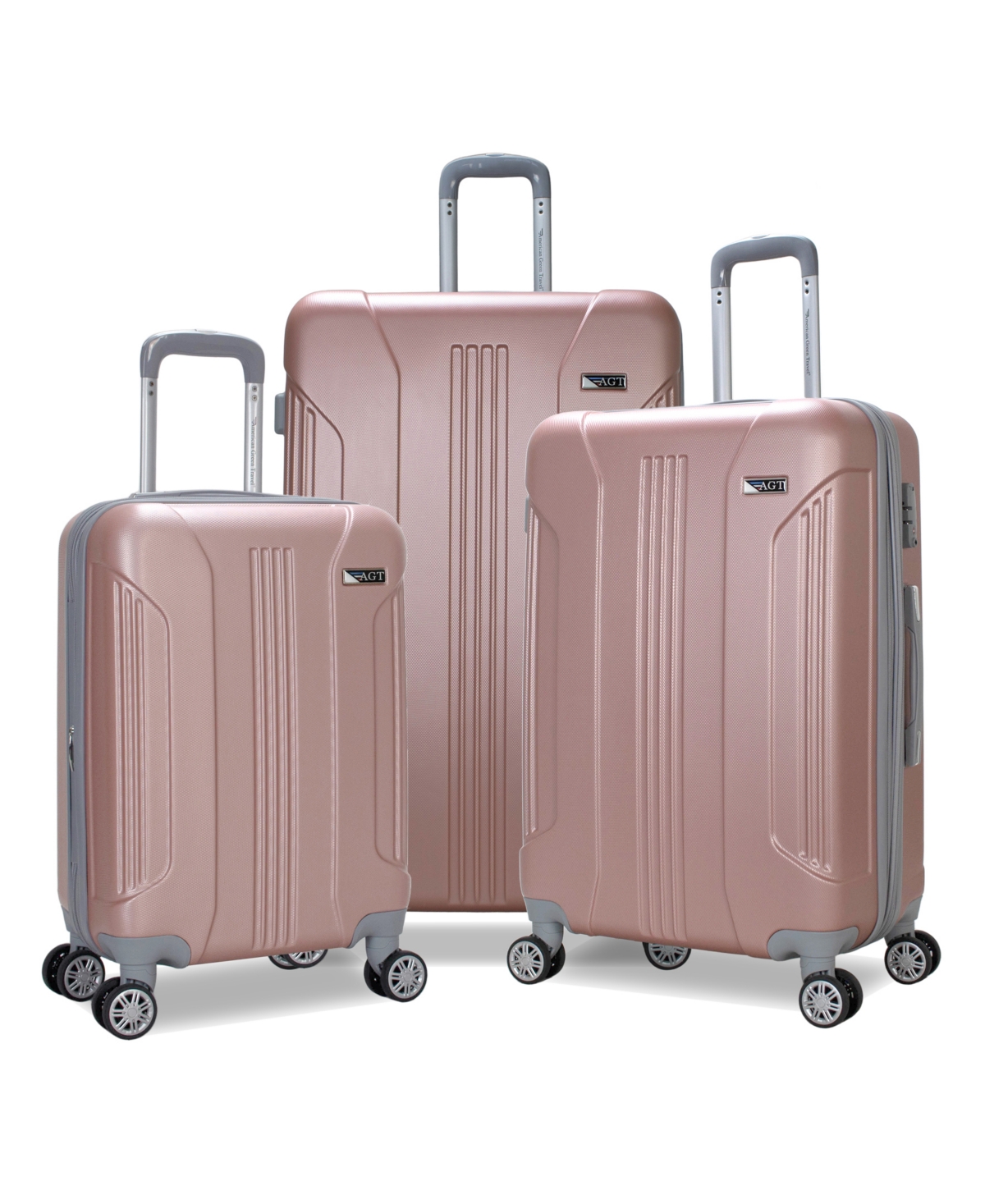 Click here for Denali S. 3-Pc. Anti-theft Hardside Luggage Set -... prices