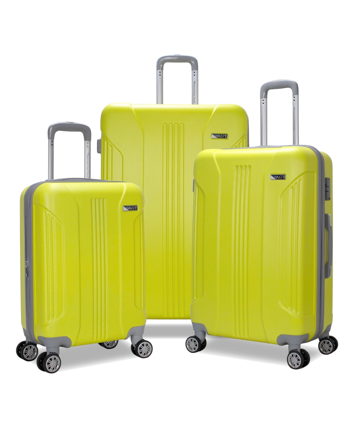 Click here for Denali S. 3-Pc. Anti-theft Hardside Luggage Set -... prices