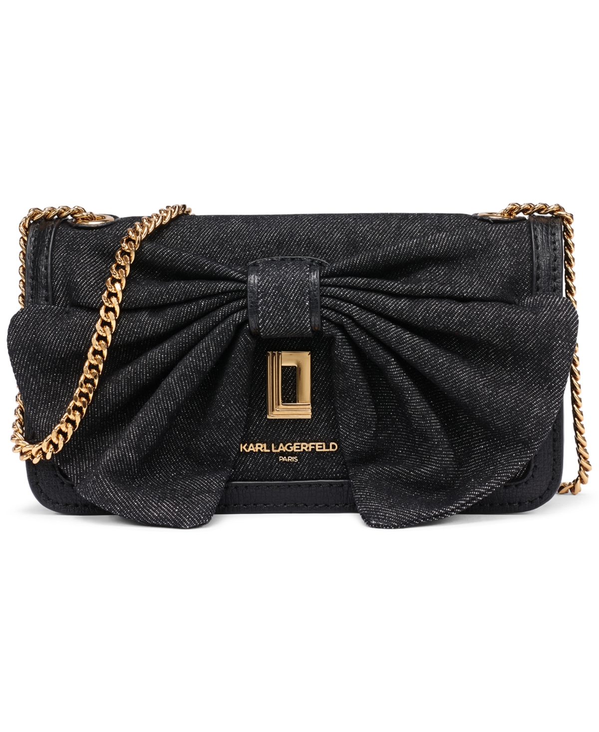 Click here for Karl Lagerfeld Paris Kosette Small Shoulder Handba... prices