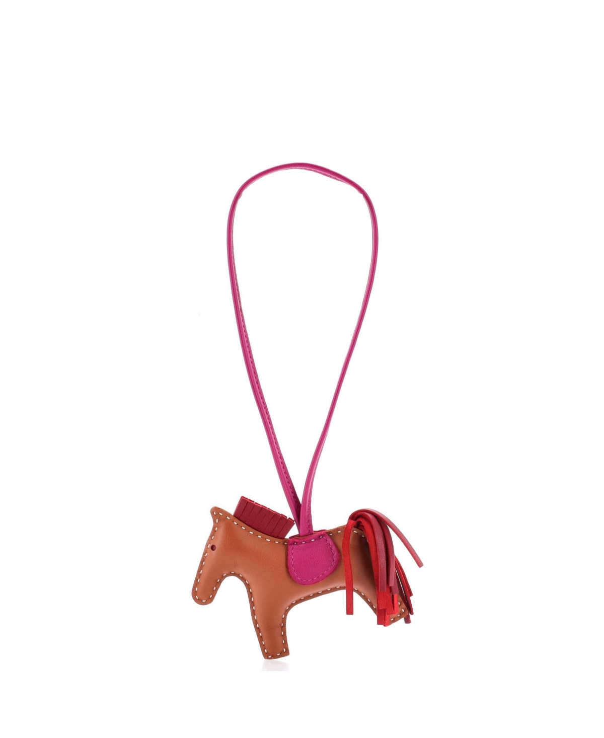 Click here for Pre-Owned Hermes Pm GriGri Rodeo Bag Charm Leather... prices