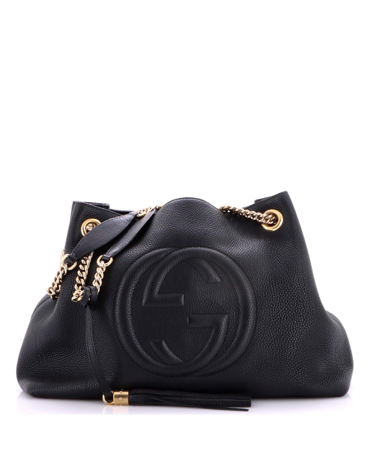 Click here for Pre-Owned Gucci Medium Soho Chain Strap Shoulder B... prices
