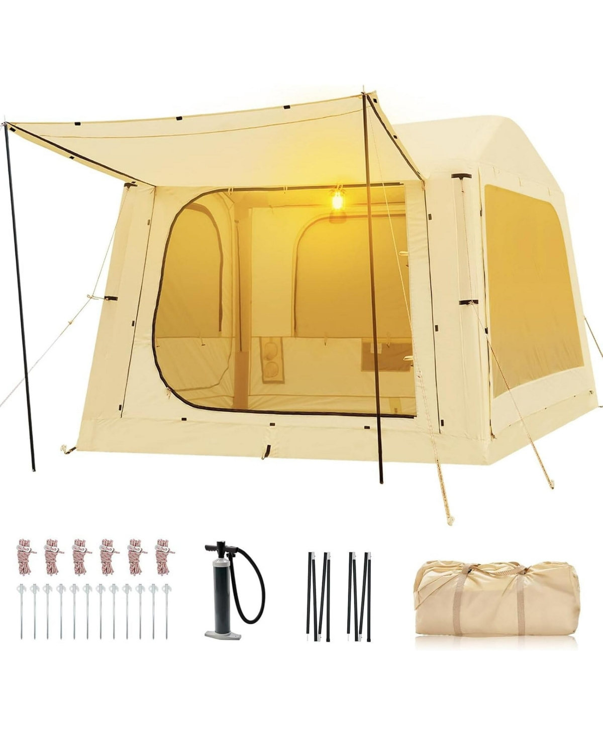 Click here for Aboron Inflatable Waterproof Oxford Air Tent - Spa... prices
