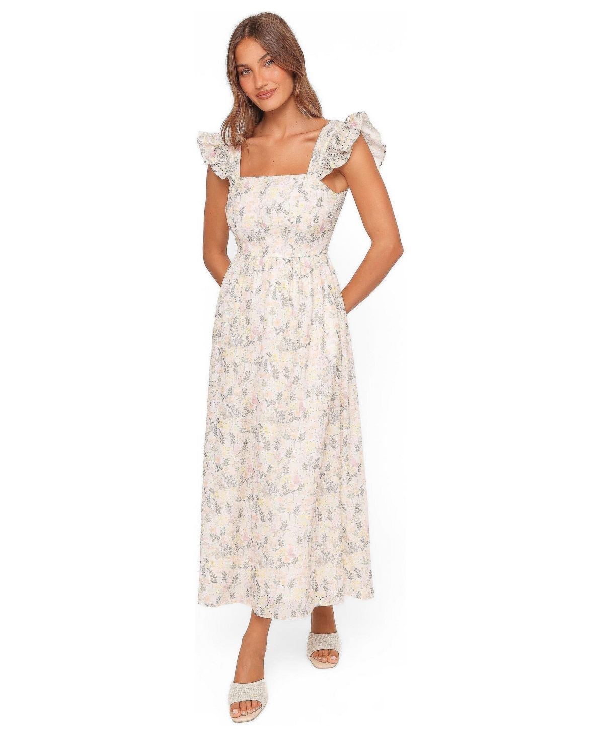 Click here for Petal and Pup Womens Ashtonleigh Midi Dress - Mult... prices
