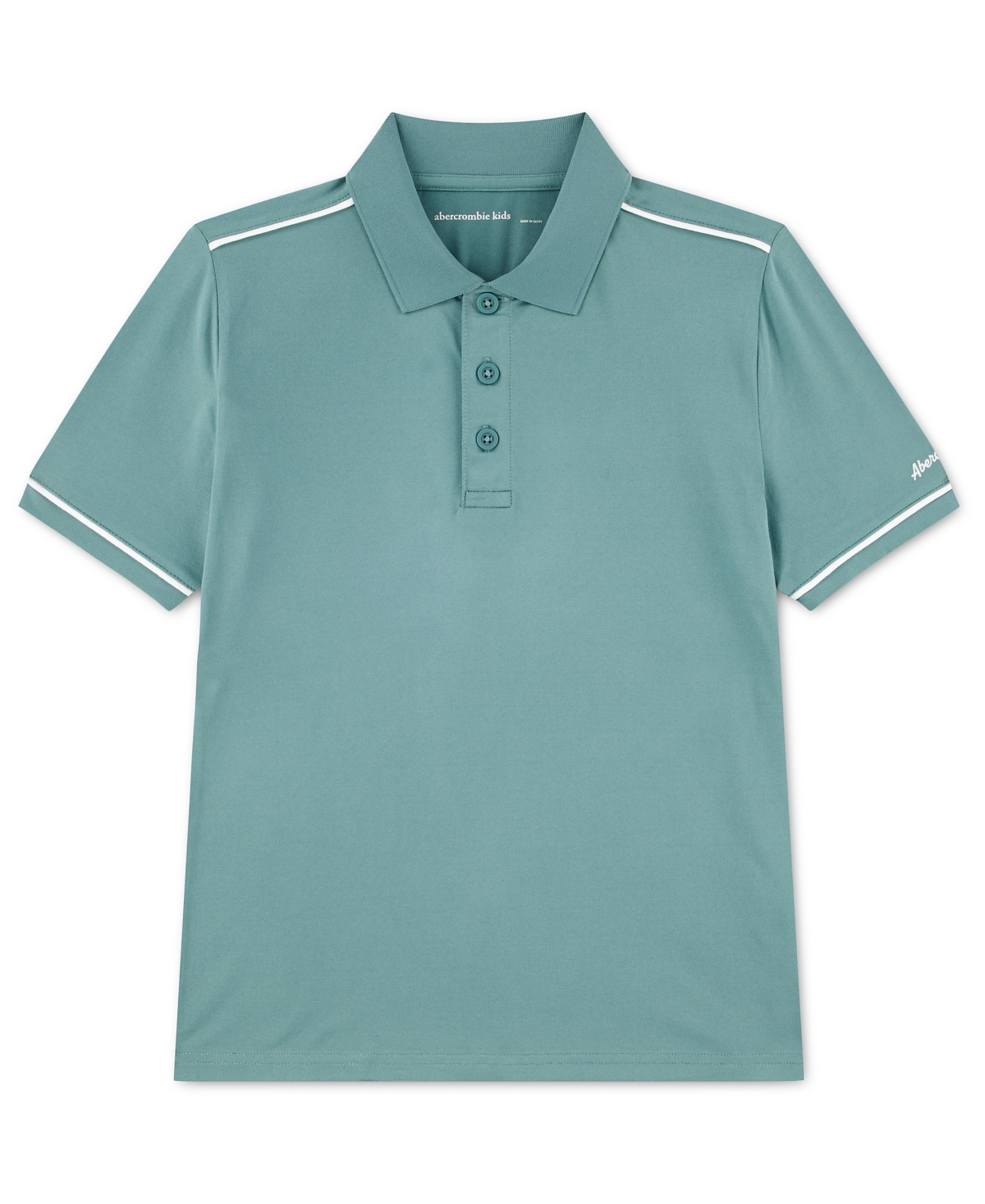 Click here for abercrombie kids Boys 5-18 Piping Polo Shirt - Sag... prices