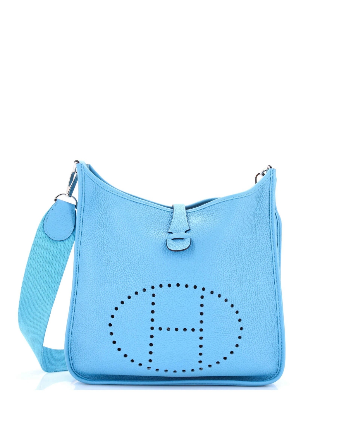 Click here for Pre-Owned HERMES Pm Evelyne Bag Gen Iii Clemence -... prices