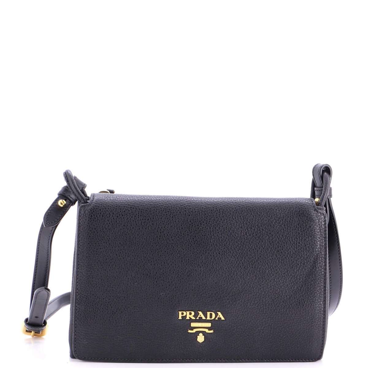 Click here for Pre-Owned Prada Medium Flap Crossbody Bag Vitello... prices