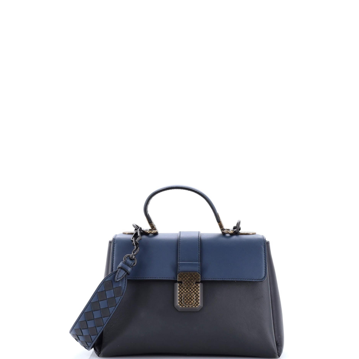 Click here for Pre-Owned Bottega Veneta Small Piazza Top Handle B... prices