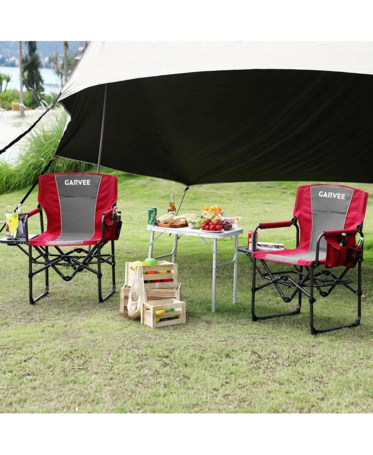 Click here for Xo 2 Pack Oversized Heavy Duty Camping Directors C... prices