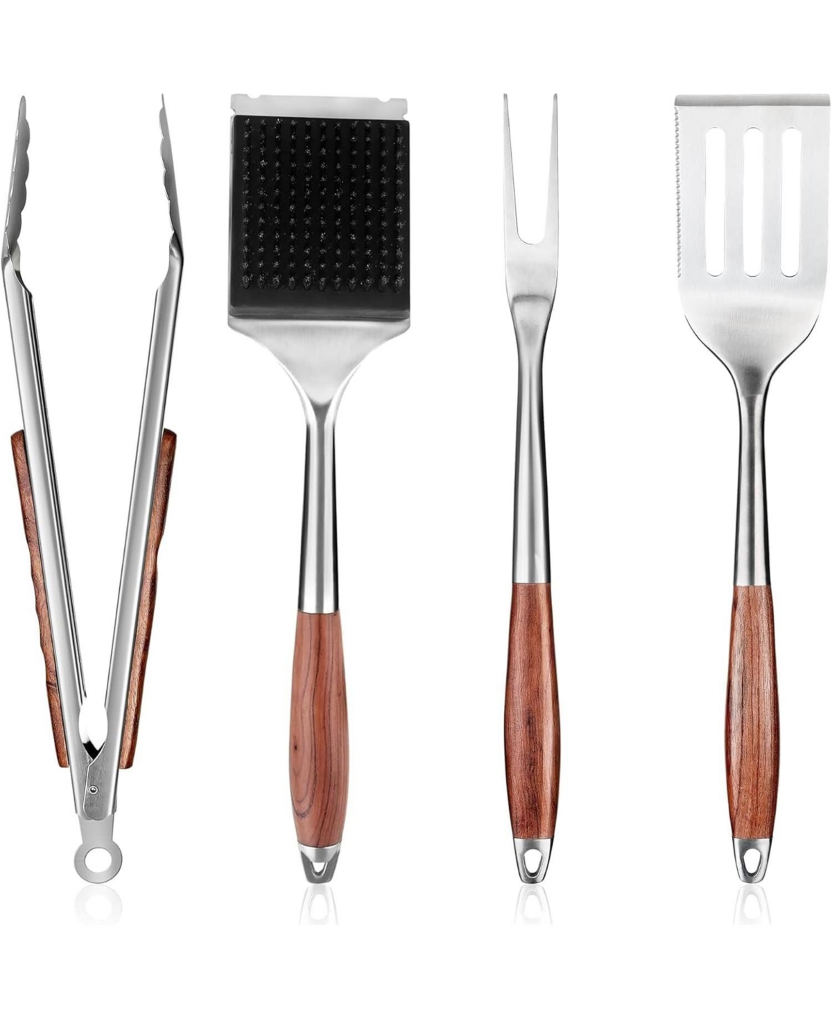 Click here for Xo 4-Piece Bbq Tools Set  Stainless Steel Spatula... prices