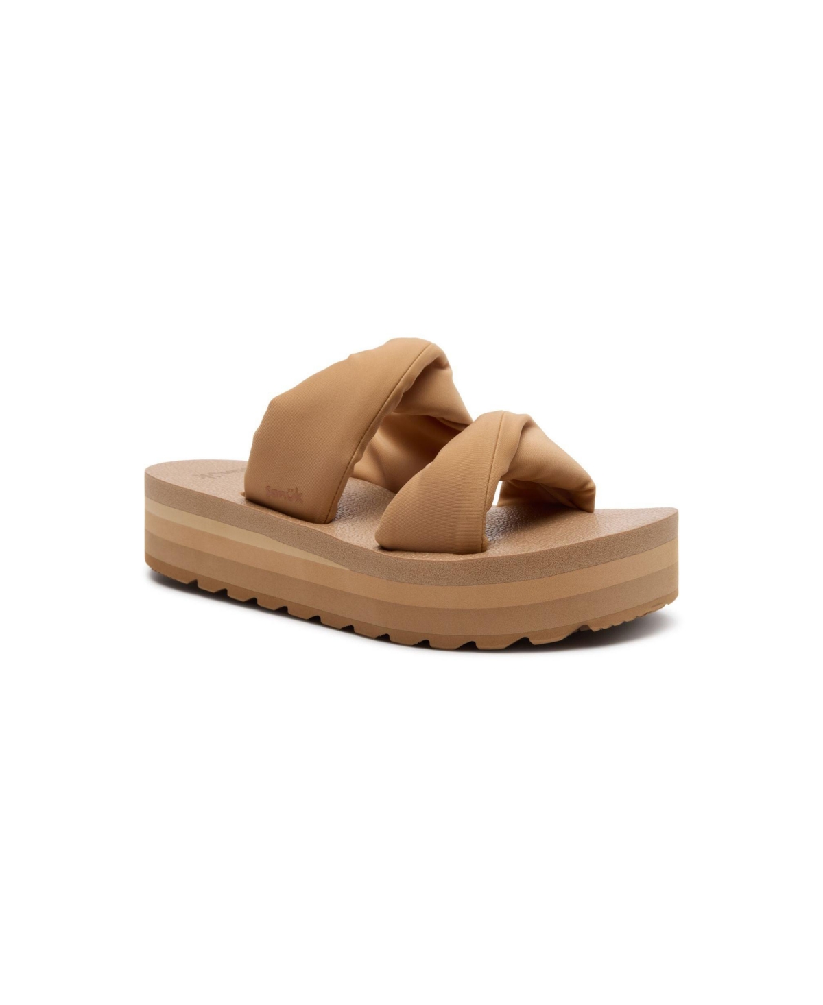 Click here for Sanuk Yoga Twist-n-Slide - Women Sandals - Tan prices
