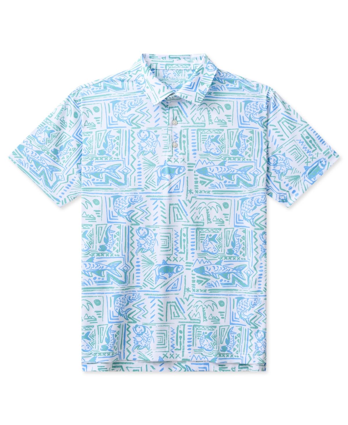 Click here for Chubbies Mens Regular-Fit Polo Shirt - Light blue prices