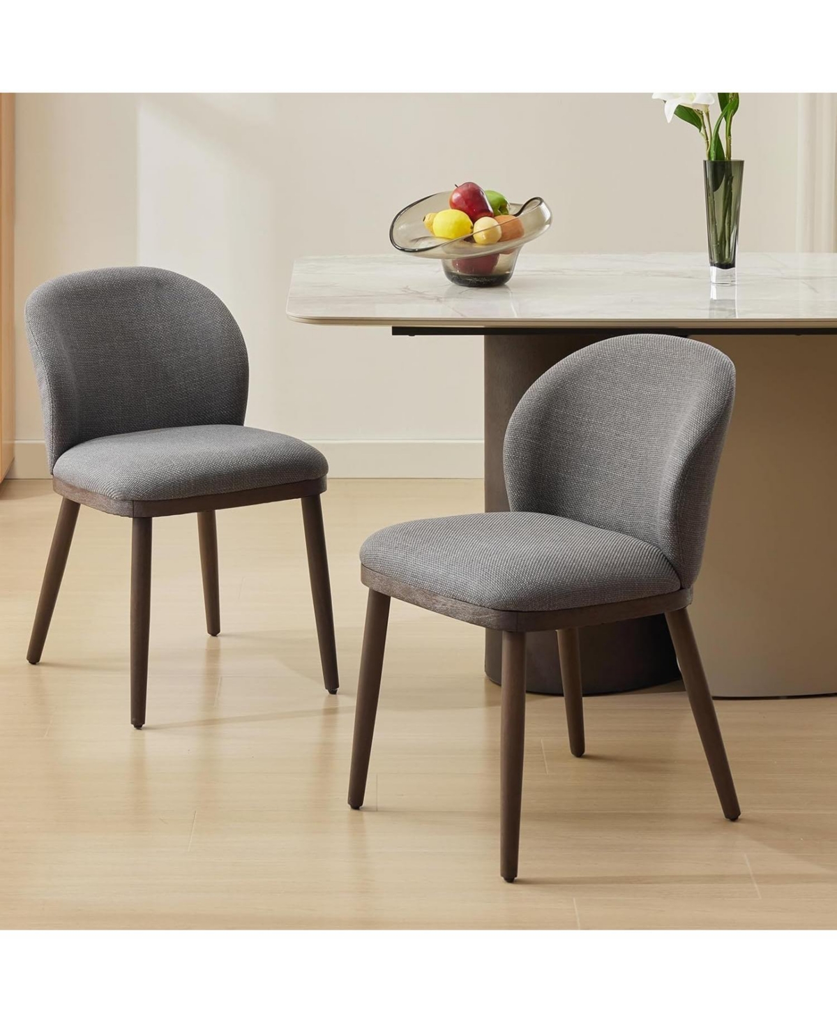 Click here for gaomon Upholstered Dining Chairs Set Of 2  Kitchen... prices