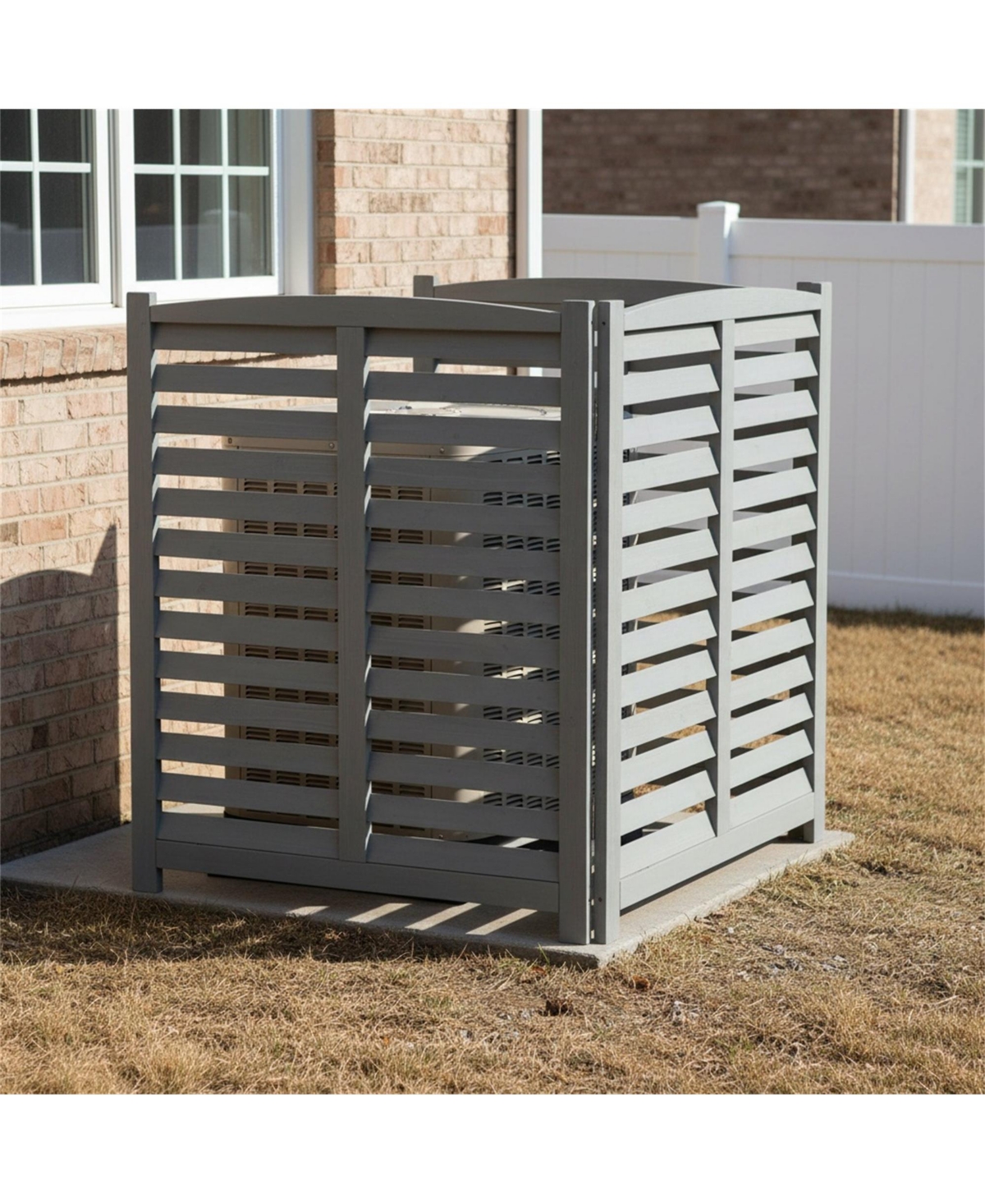 Click here for Clihome 32 W x 38 H Outside Wooden Privacy Fence... prices