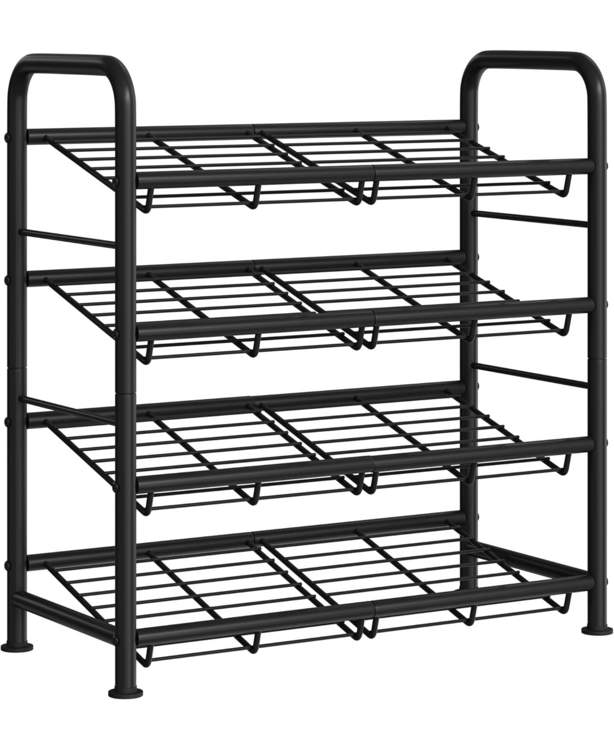 Click here for gaomon 4-Tier Shoe Rack  Slim Shoe Cabinet with Me... prices