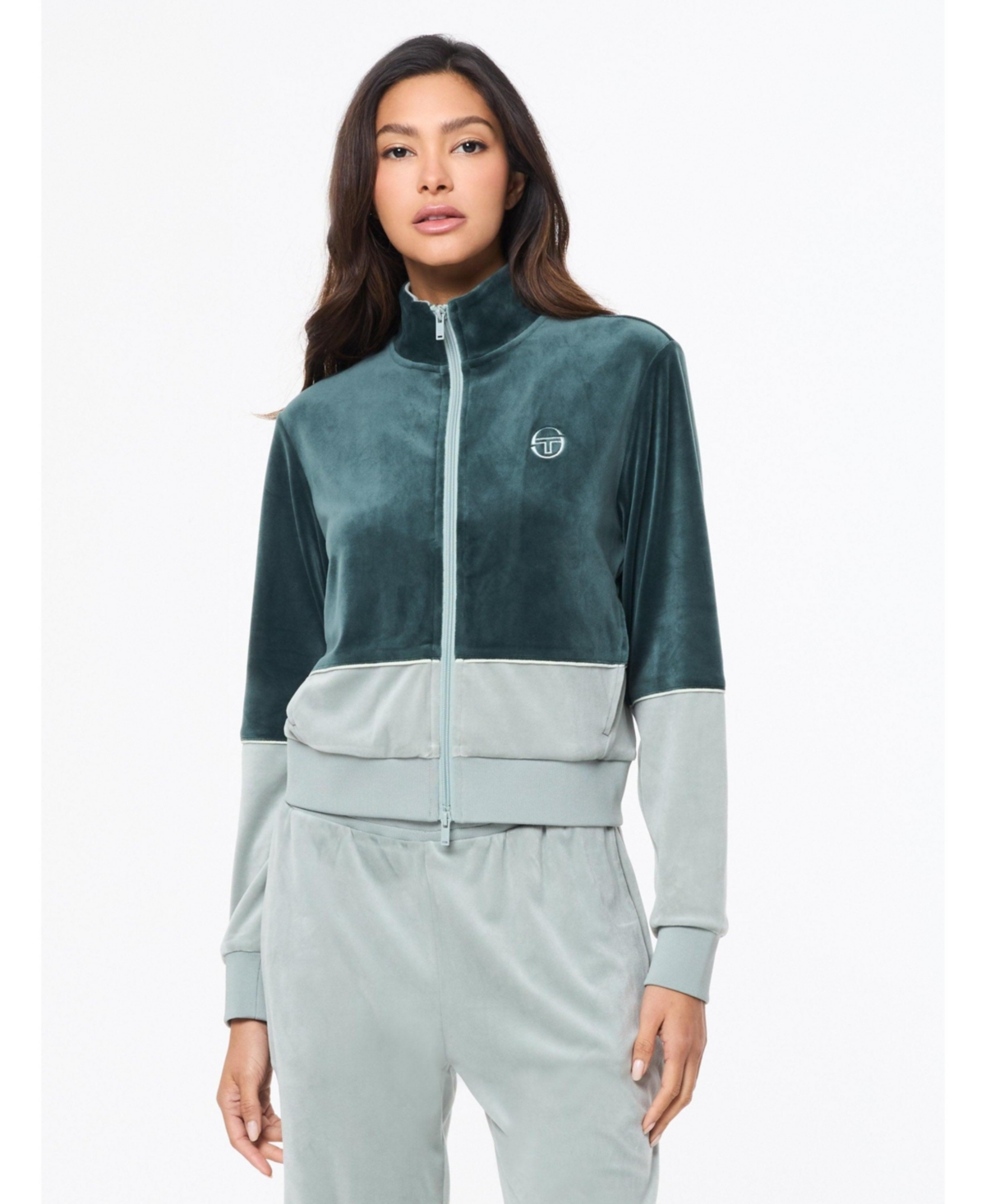 Click here for Sergio Tacchini Womens Lina Velour Track Jacket -... prices