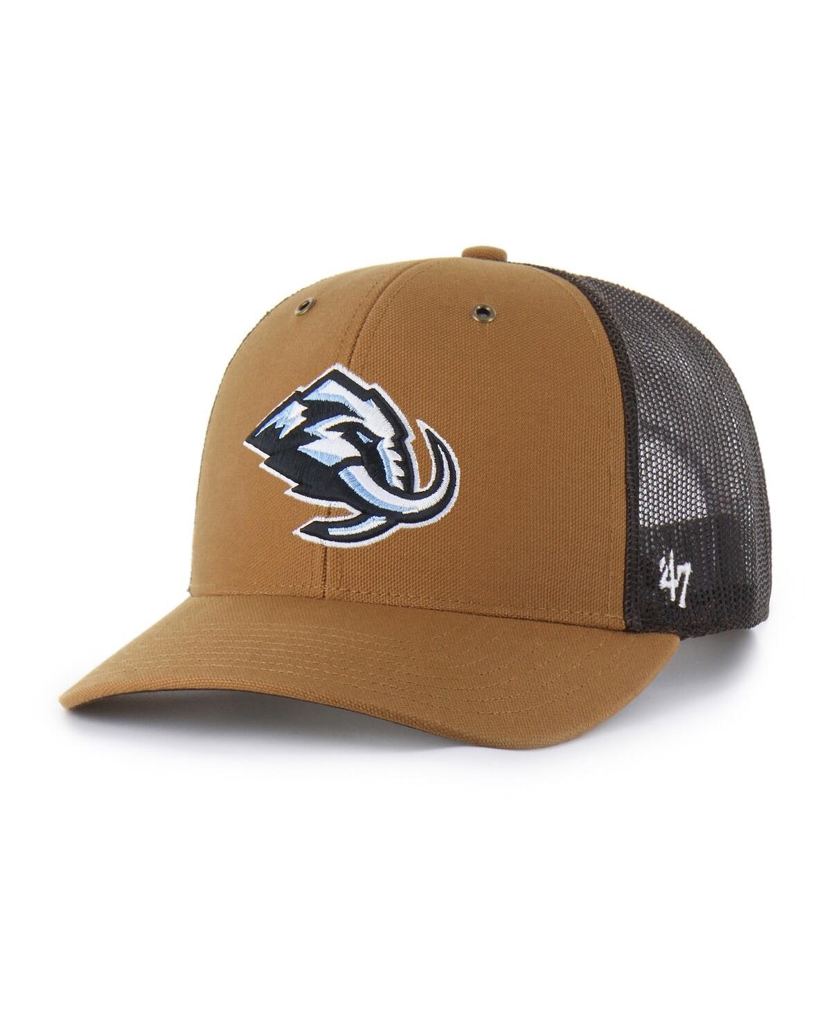 Click here for Carhartt X 47 Mens Brown Utah Mammoth Trucker Adju... prices