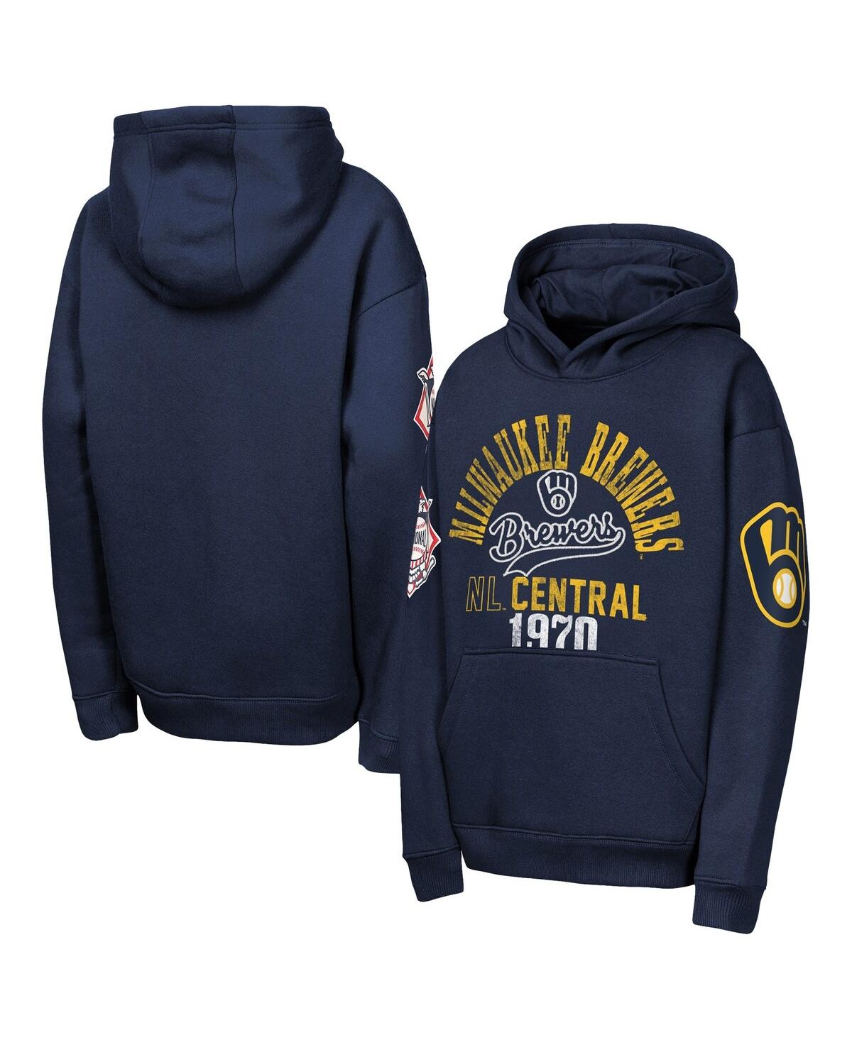 Click here for Outerstuff Big Boys and Girls Navy Milwaukee Brewe... prices