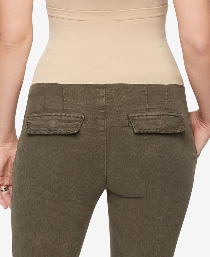 A Pea in the Pod Maternity Twill Skinny-Leg Pants - Macy's