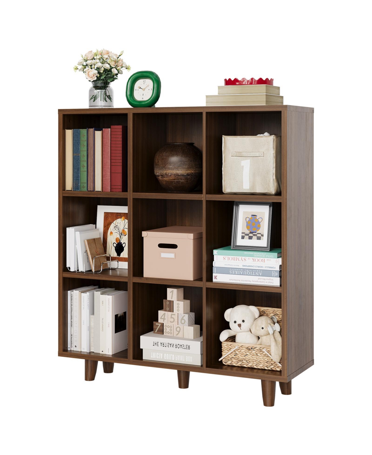 Click here for Gaomon 9-cube 3-tier open bookcase  perfect for st... prices
