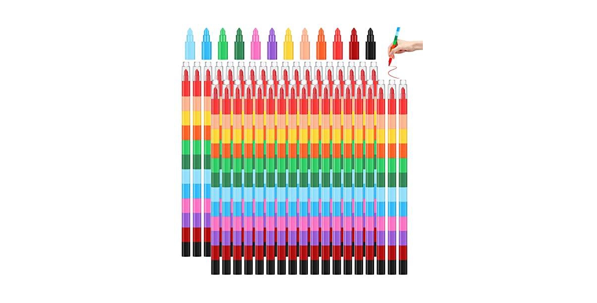 Click here for Gnuadz Stackable Crayons Buildable Rainbow Pencils... prices