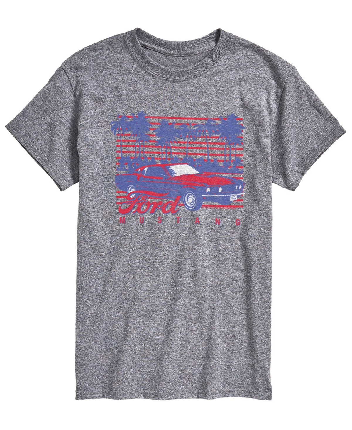 Click here for Airwaves Mens Ford Mustang Palm Trees Short-Sleeve... prices