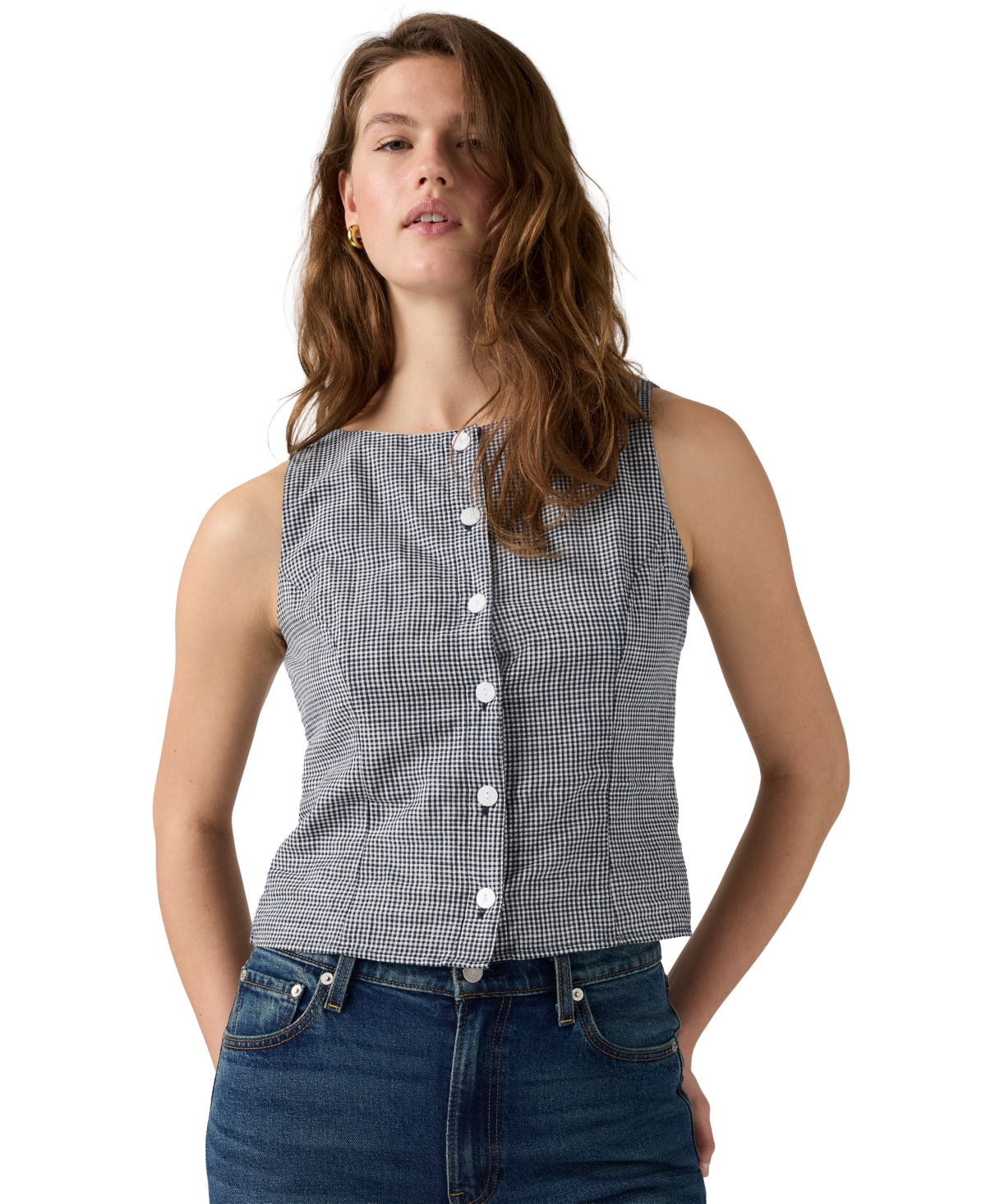 Click here for Levis Womens Pippa Sleeveless Top - Ceicil Even Mi... prices