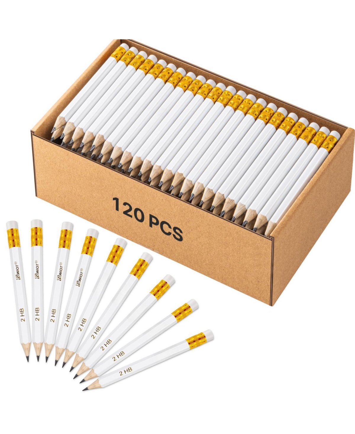 Click here for Gnuadz Zwlot Golf Pencils With Eraser Pre-sharpene... prices