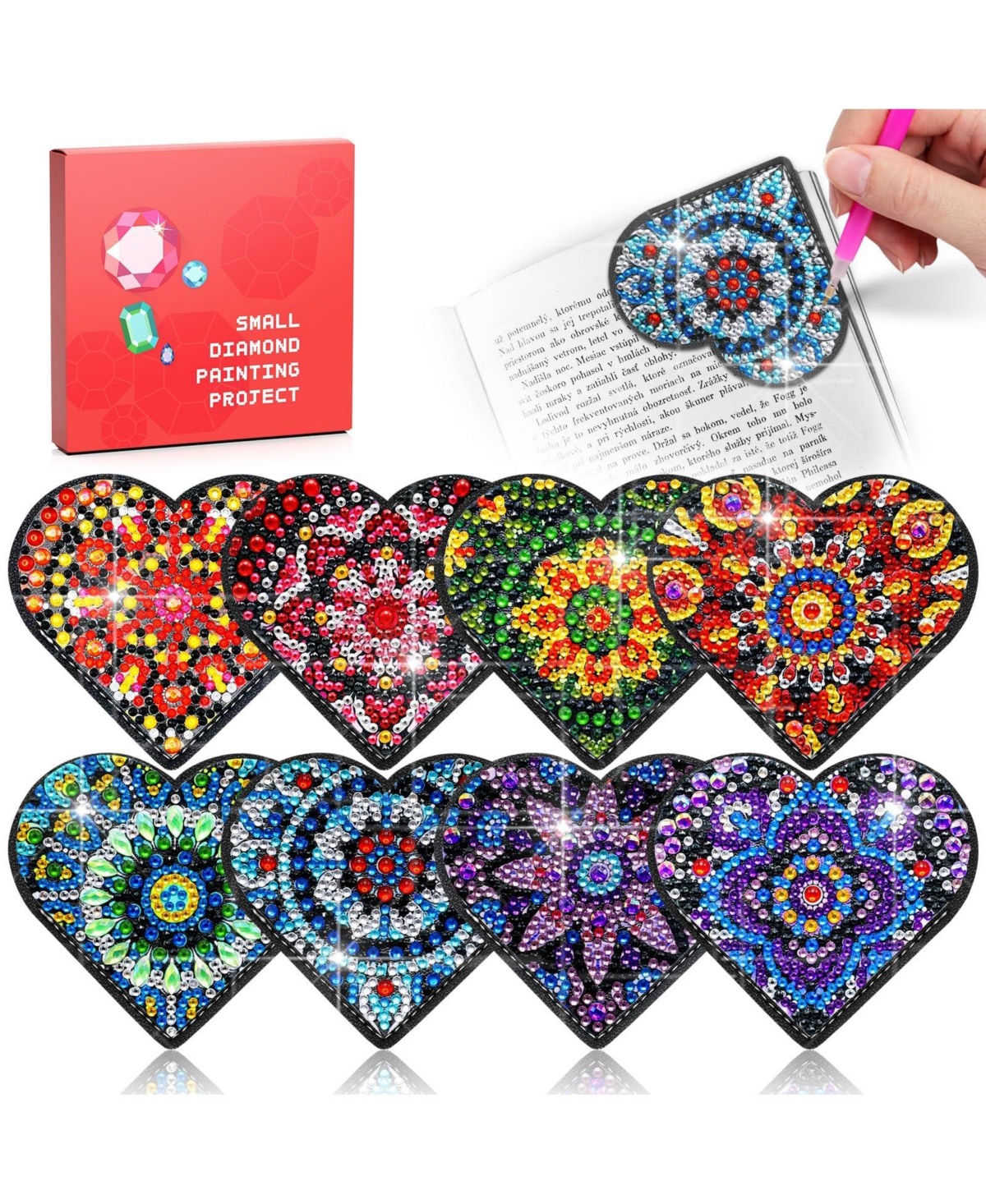 Click here for Gnuadz Painting Bookmark Rhinestone Diy Embroidery... prices