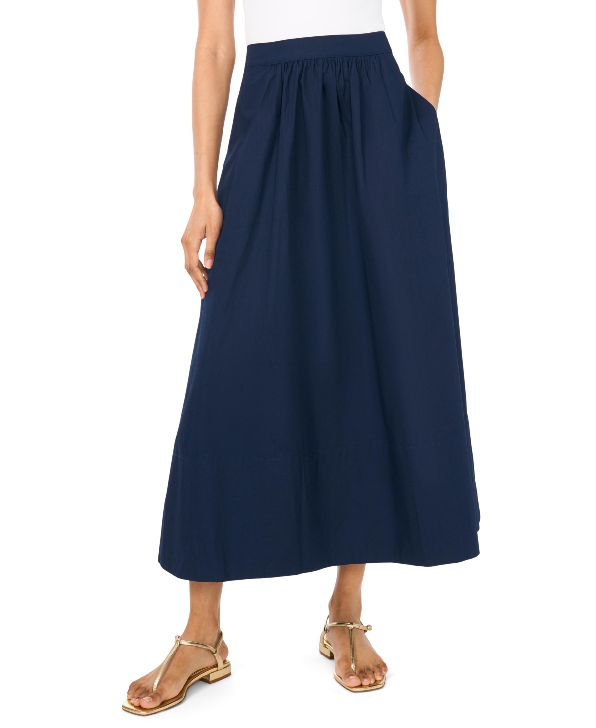 Click here for Vince Camuto Womens Zipper Long Maxi Skirt - Class... prices