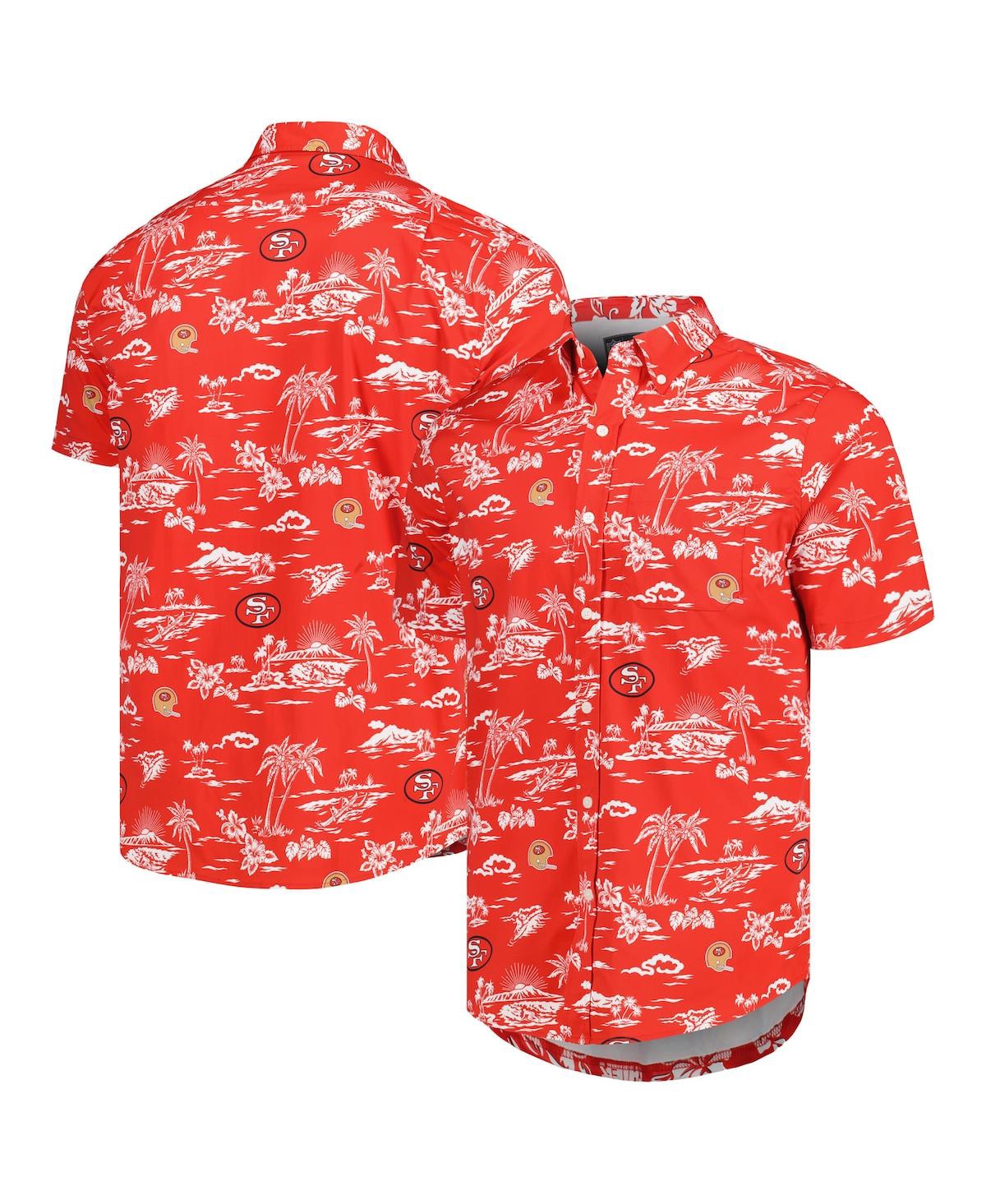 Click here for Reyn Spooner Mens Scarlet San Francisco 49ers Thro... prices