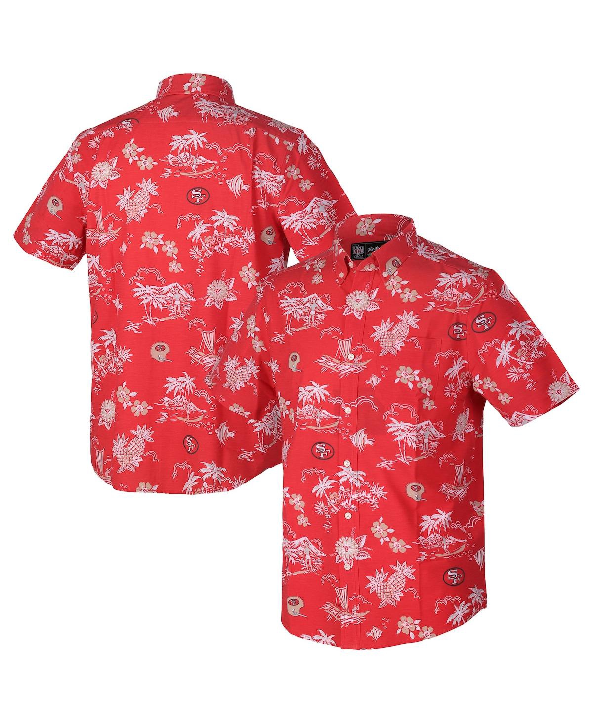 Click here for Reyn Spooner Mens Scarlet San Francisco 49ers Thro... prices