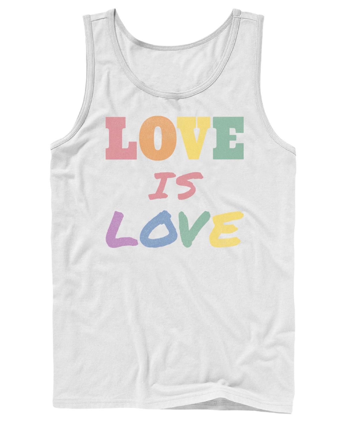 Click here for Design By Humans Mens Love Is Love Sleeveless Tank... prices