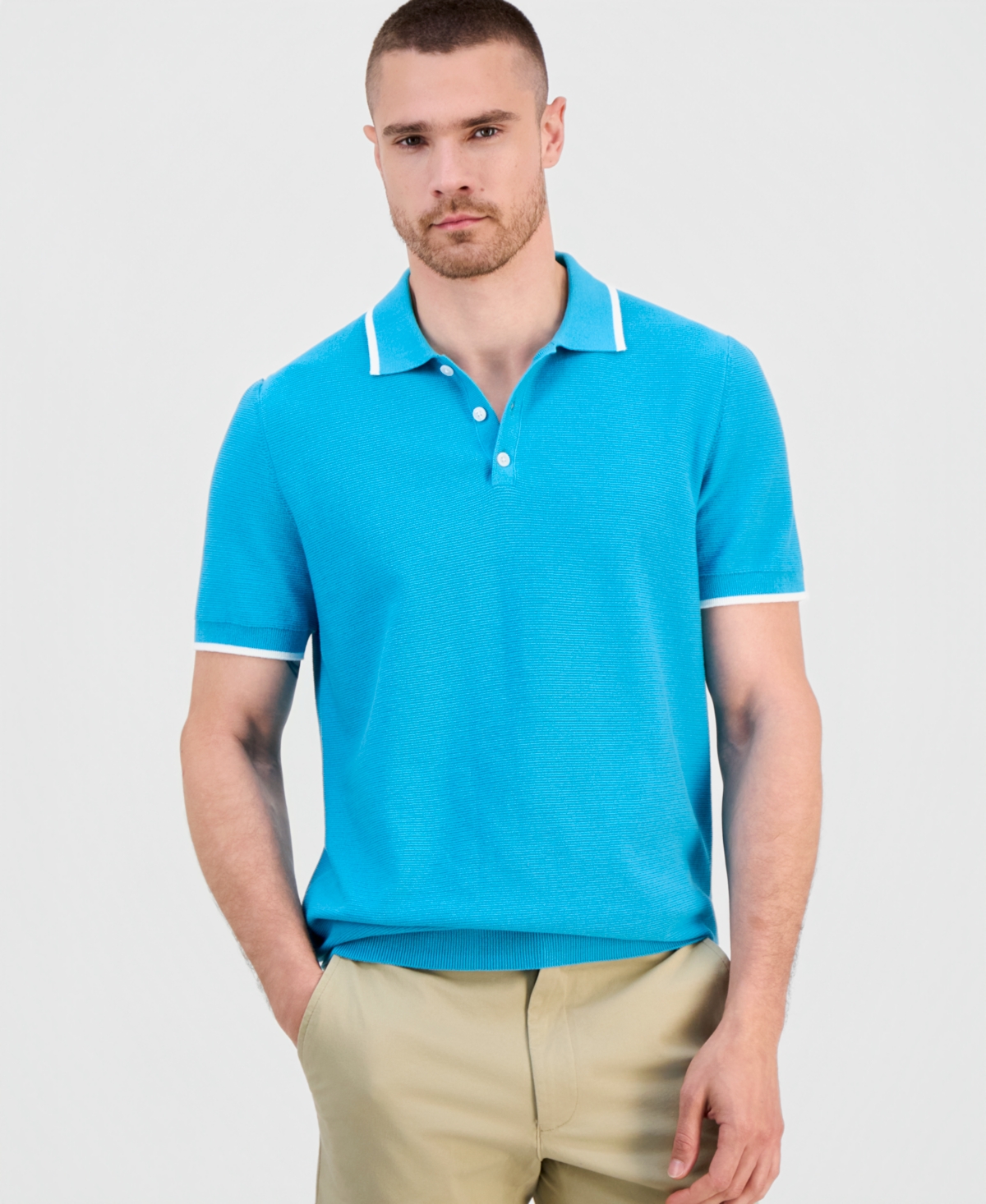 Click here for Club Room Mens Tipped Polo Shirt  Macys Exclusive... prices