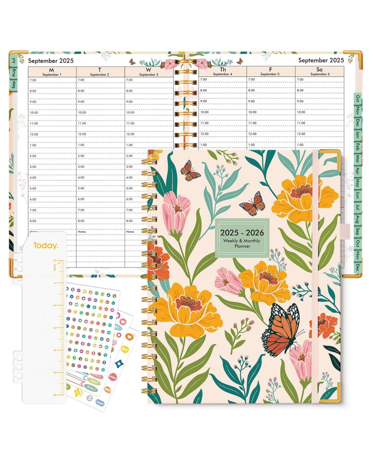 Click here for Gnuadz Planner 18 Month Weekly Monthly Daily Spira... prices