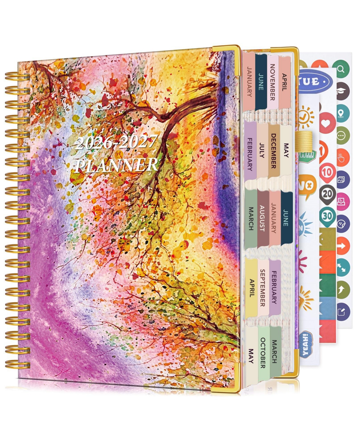 Click here for Gnuadz Planner 18 Month Weekly Monthly Daily Spira... prices