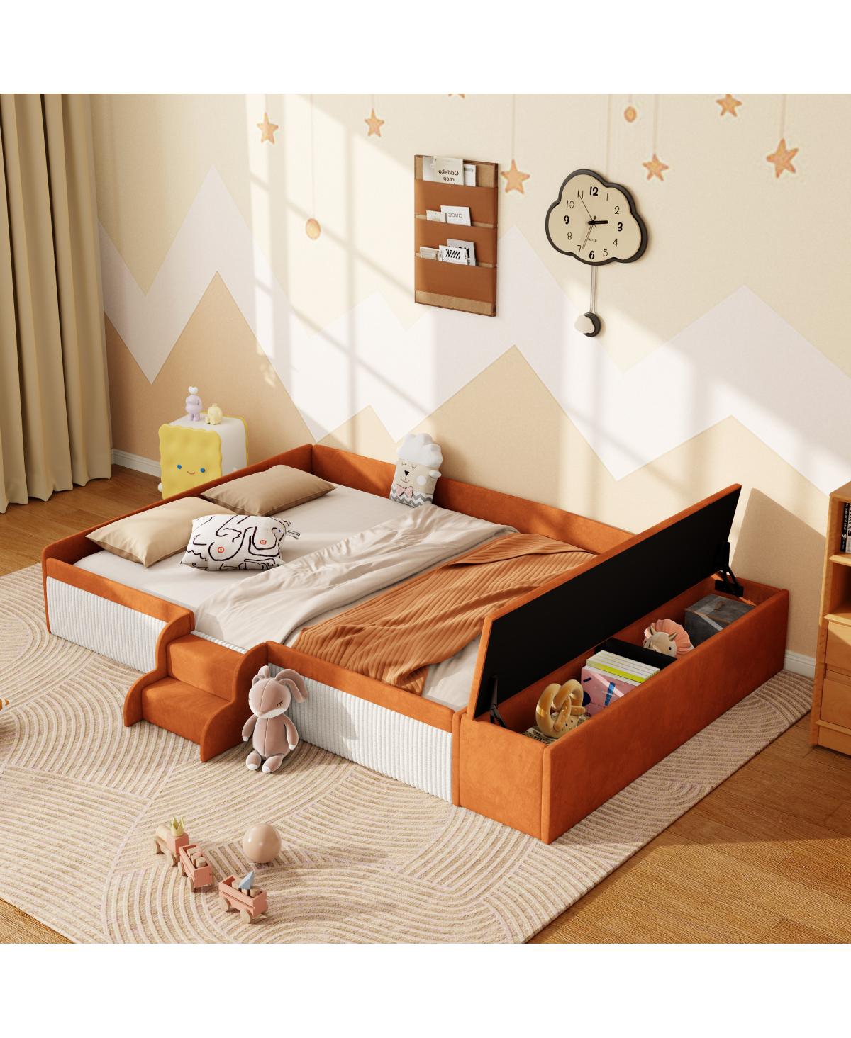 Click here for Streamdale Furniture Velvet Upholstered Daybed wit... prices