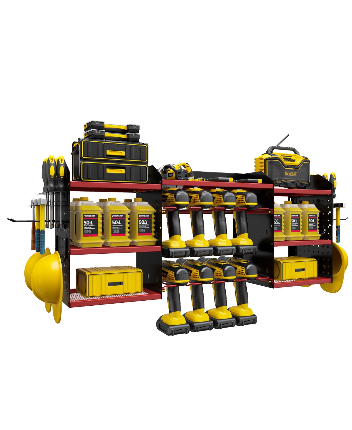 Click here for Lovmor inch Modular Wall-Mounted Power Tool Organi... prices