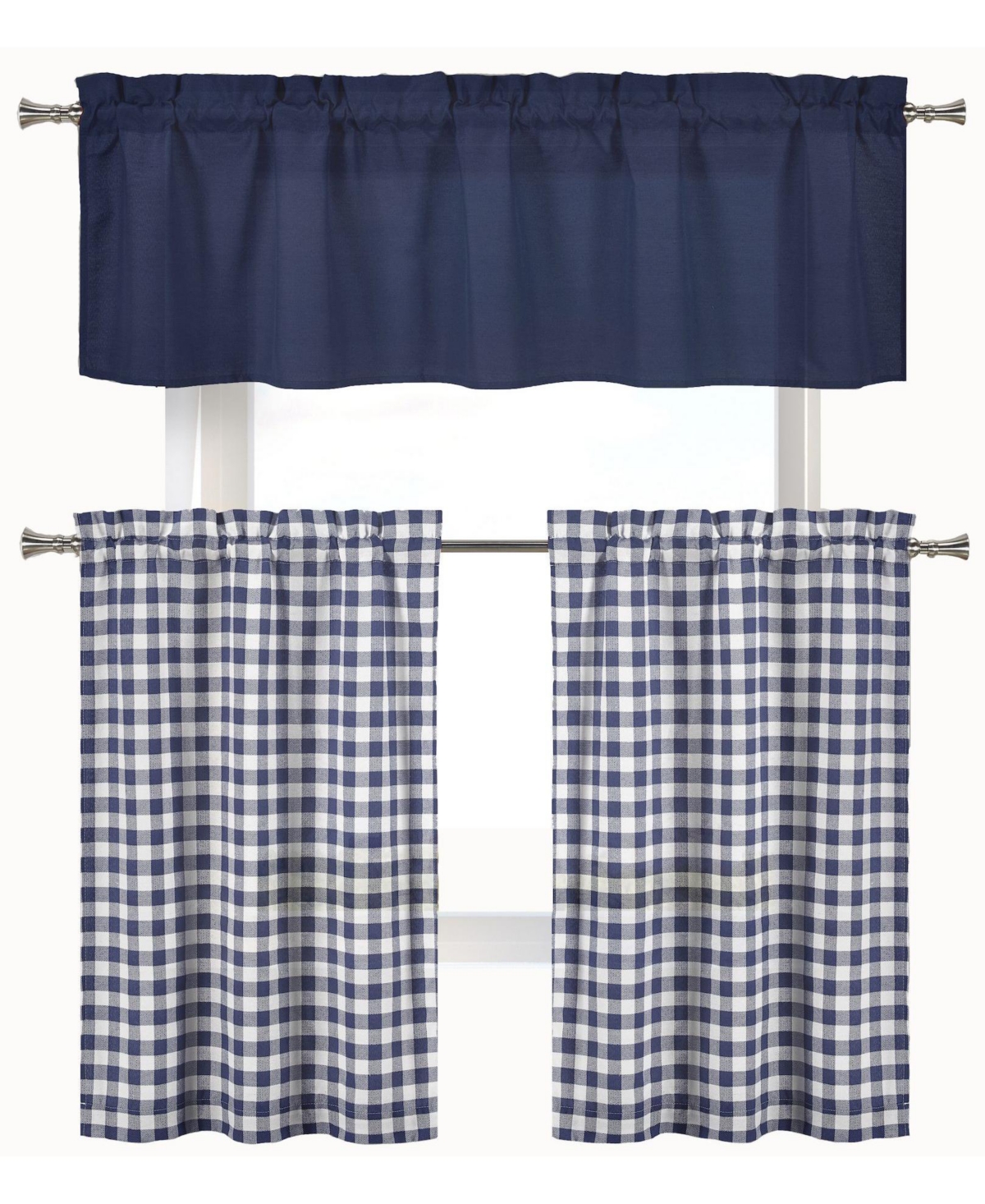 Click here for Kate Aurora Classic Farmhouse 3 Piece Buffalo Chec... prices