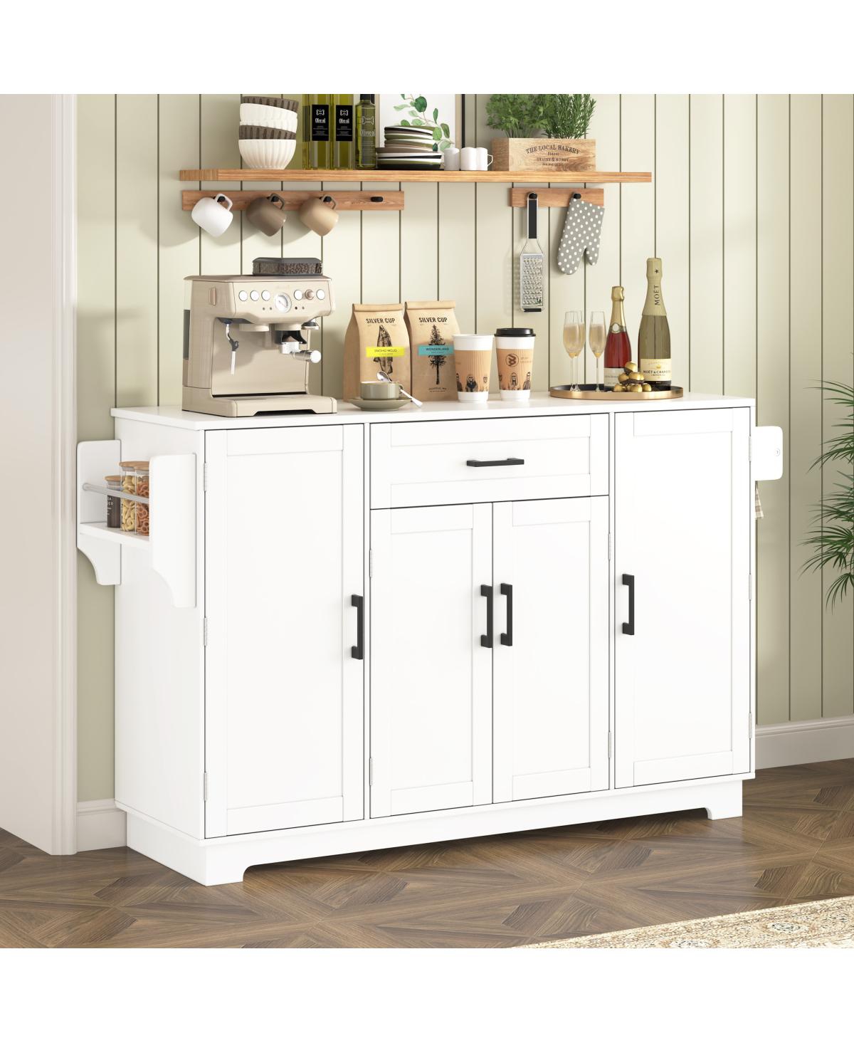 Click here for Streamdale Furniture 54.3 4-Door Sideboard Buffet... prices