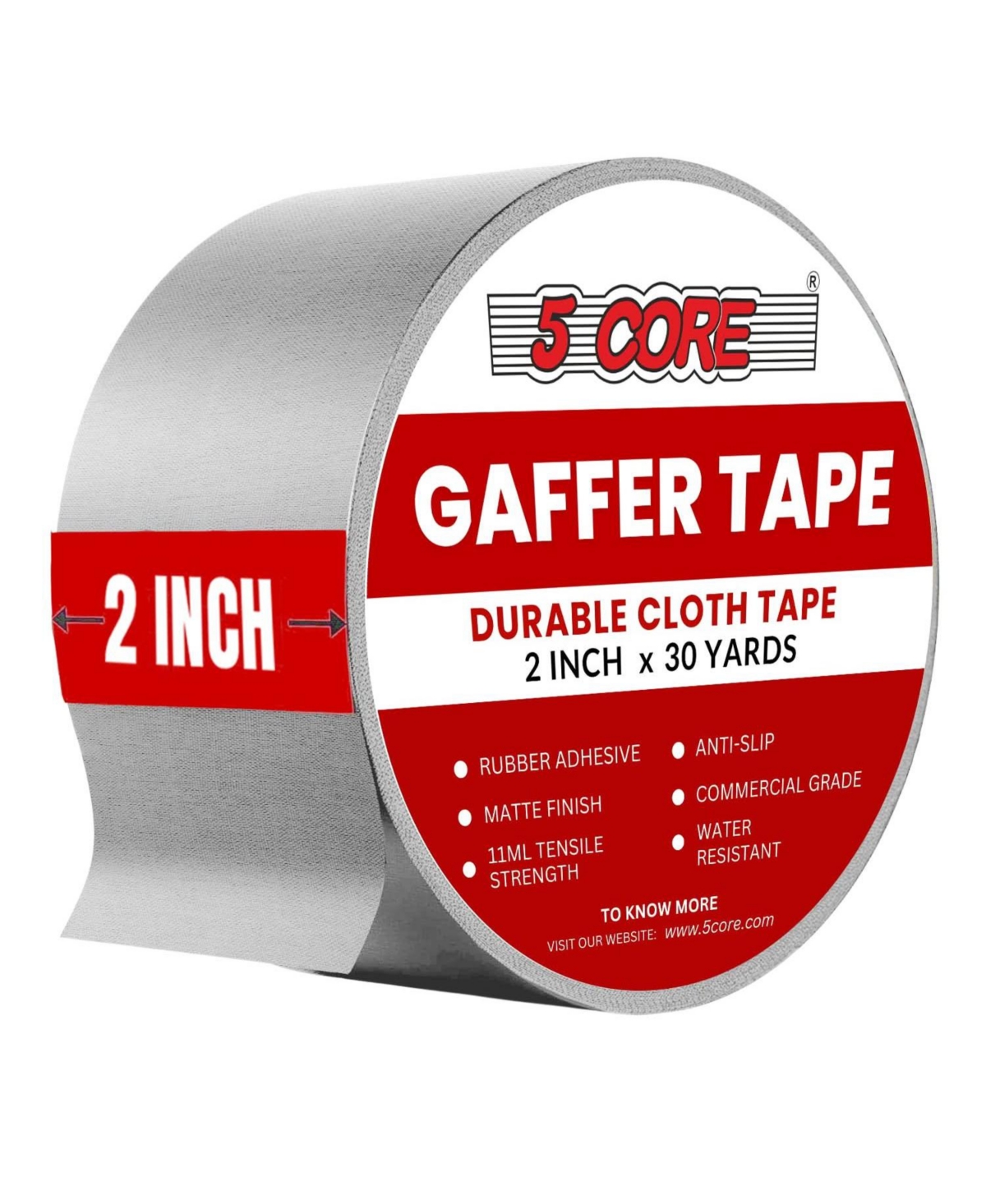 Click here for 5 Core Gaffers Tape 2 Inch 30 Yards Professional P... prices