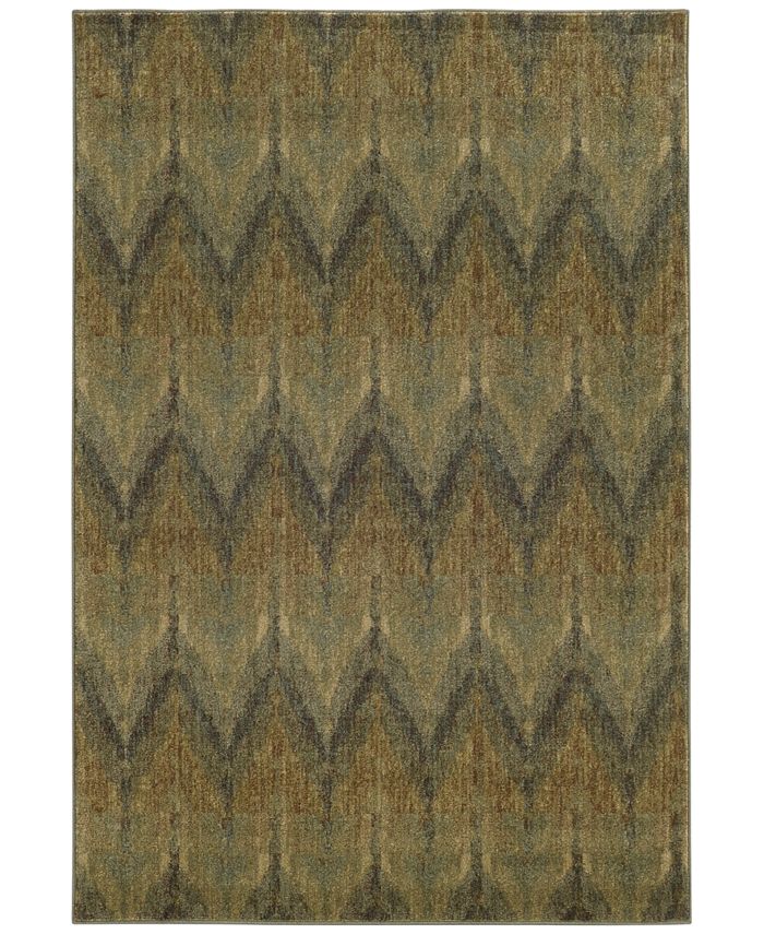 Tommy Bahama Home Voyage 508X Blue 5' 3" x 7' 6" Area Rug - Macy's