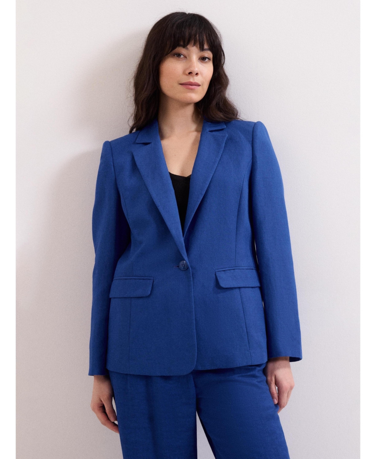 Click here for Phase Eight Womens Floette Linen Blazer - Medium B... prices