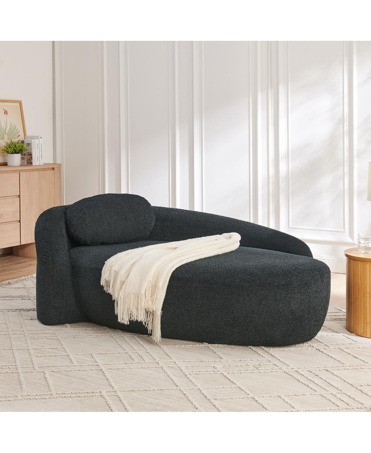 Click here for Streamdale Furniture Modern Oval Single Lazy Sofa... prices